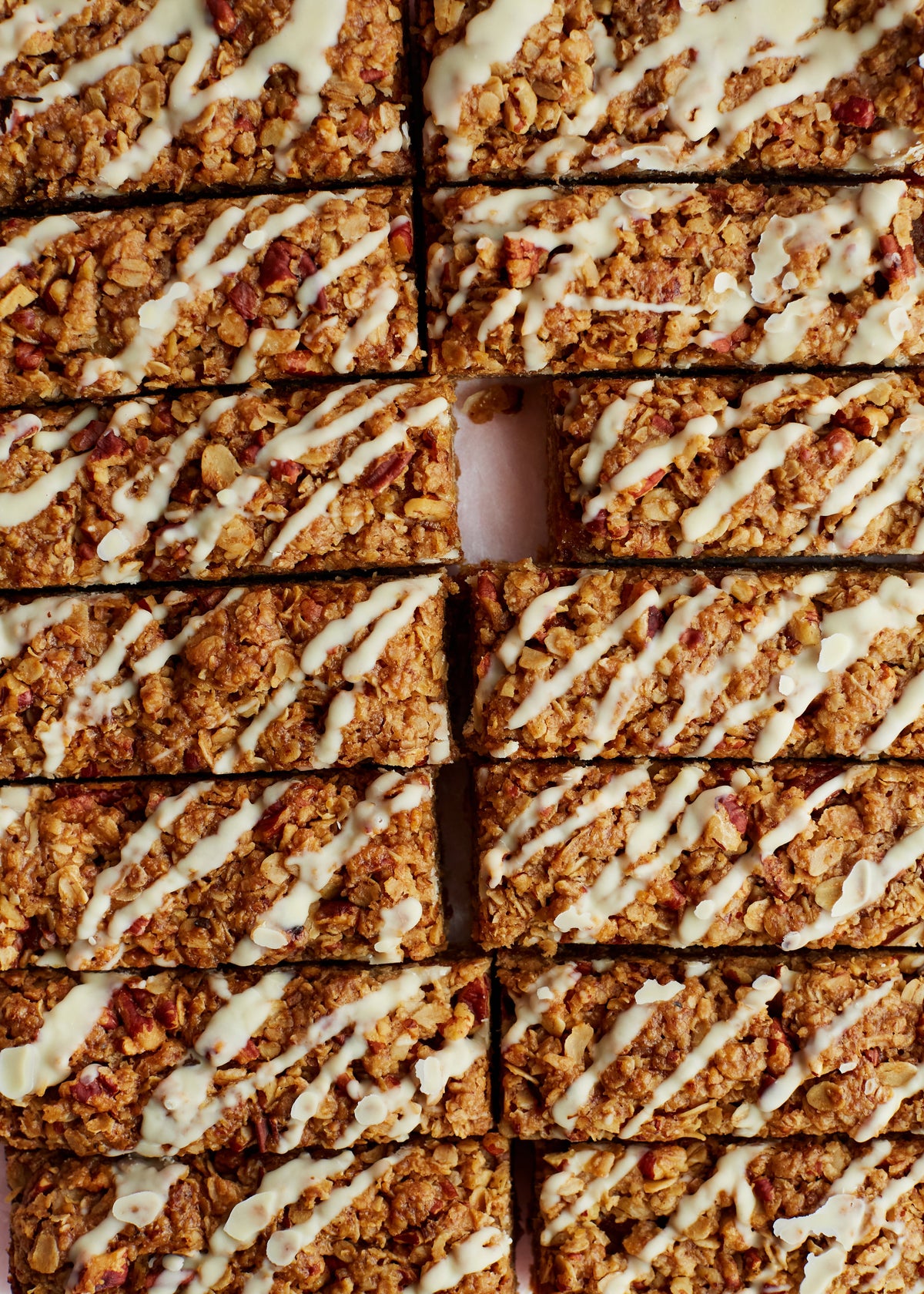 Exploding Bakery Cake Drops: Apricot, Pecan & White Chocolate Flapjack