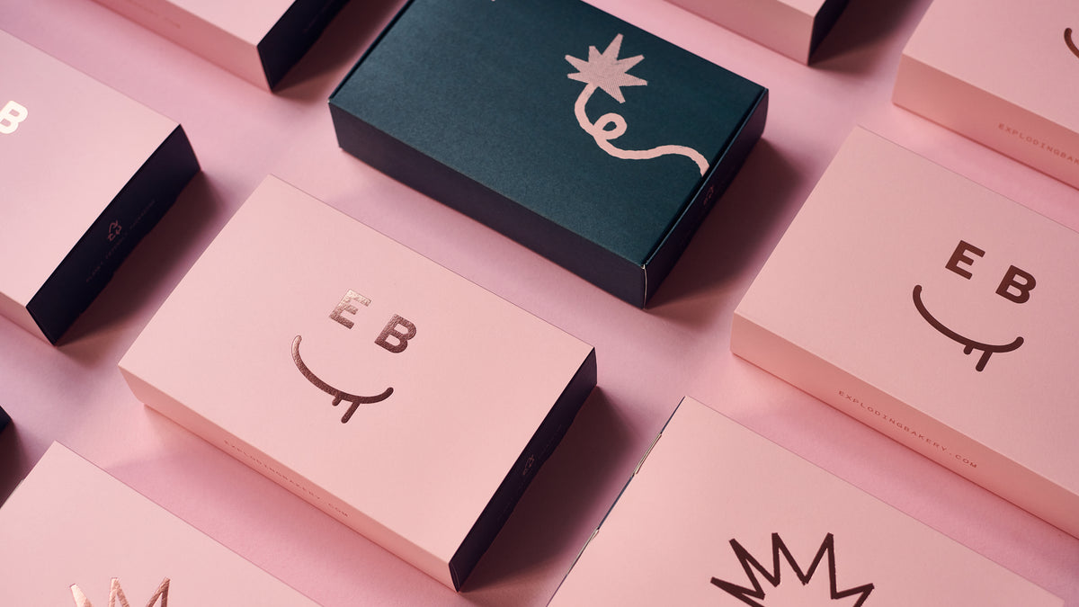 Cake And Brownie Gifts - Exploding Bakery - Next Day Delivery