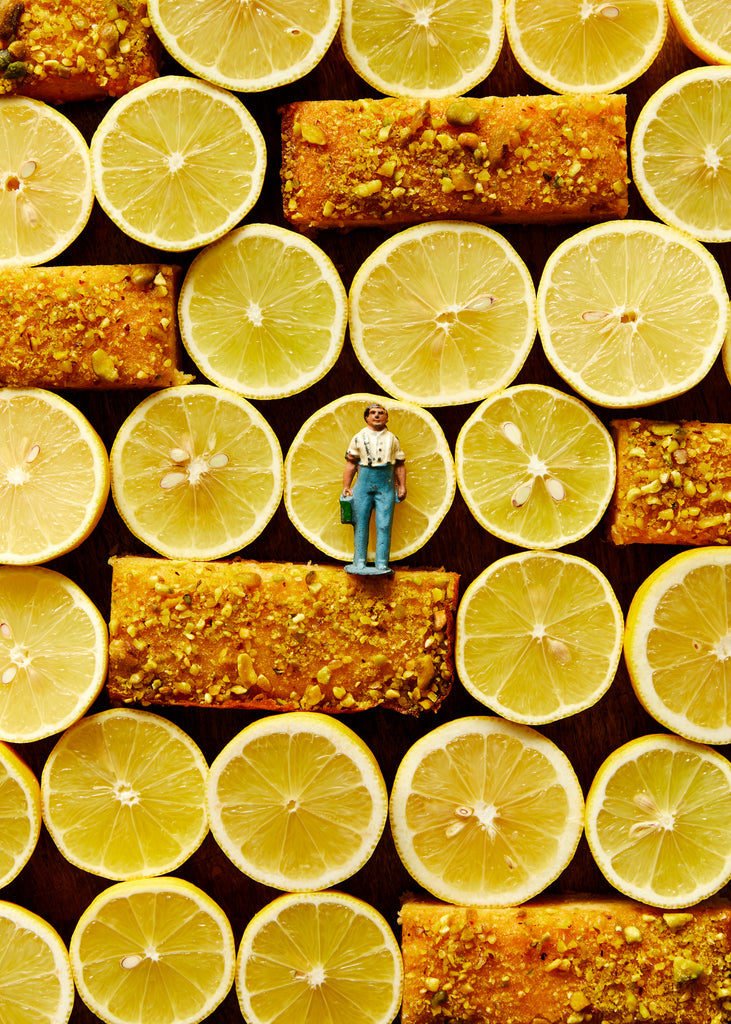 Lemon Polenta & Pistachio Cake | Gluten Free | 6-8 Portions | Next Day Cake Delivery UK ...