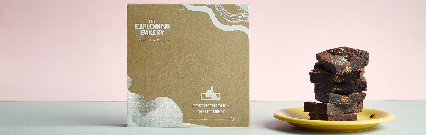 Cake And Brownie Gifts - Exploding Bakery - Next Day Delivery