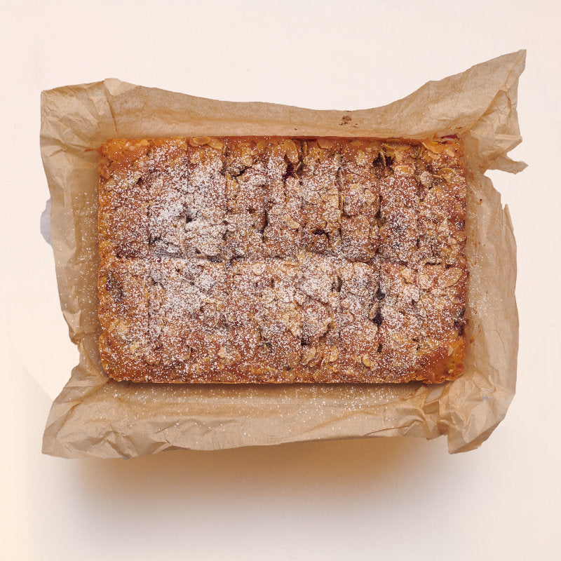 Raspberry & White Chocolate Frangipane Traybake | 16 Portions | Next ...